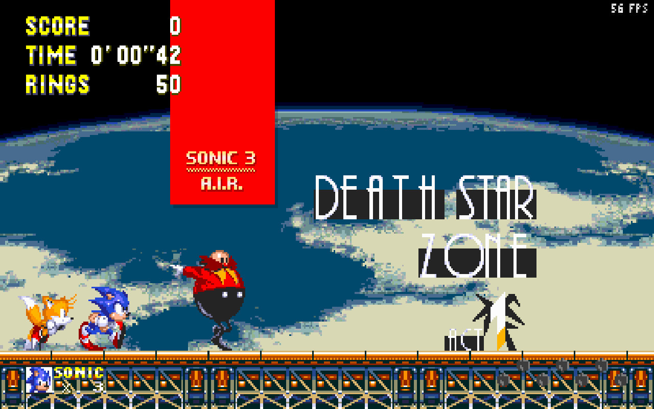 Death Star title card Mod for Sonic 3 A.I.R. | S3AIR Mods