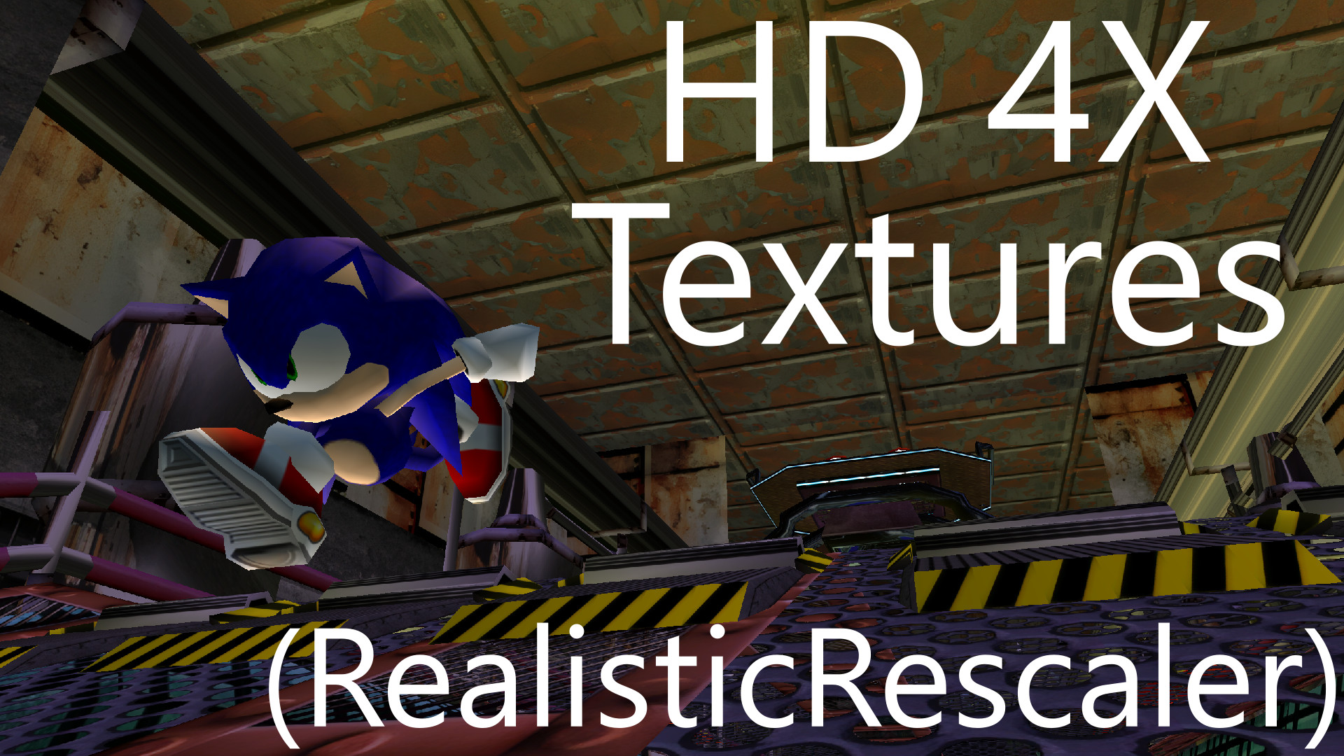 Sonic Adventure HD 4X Textures (RealisticRescaler) Mod for Sonic Adventure DX | SADX Mods