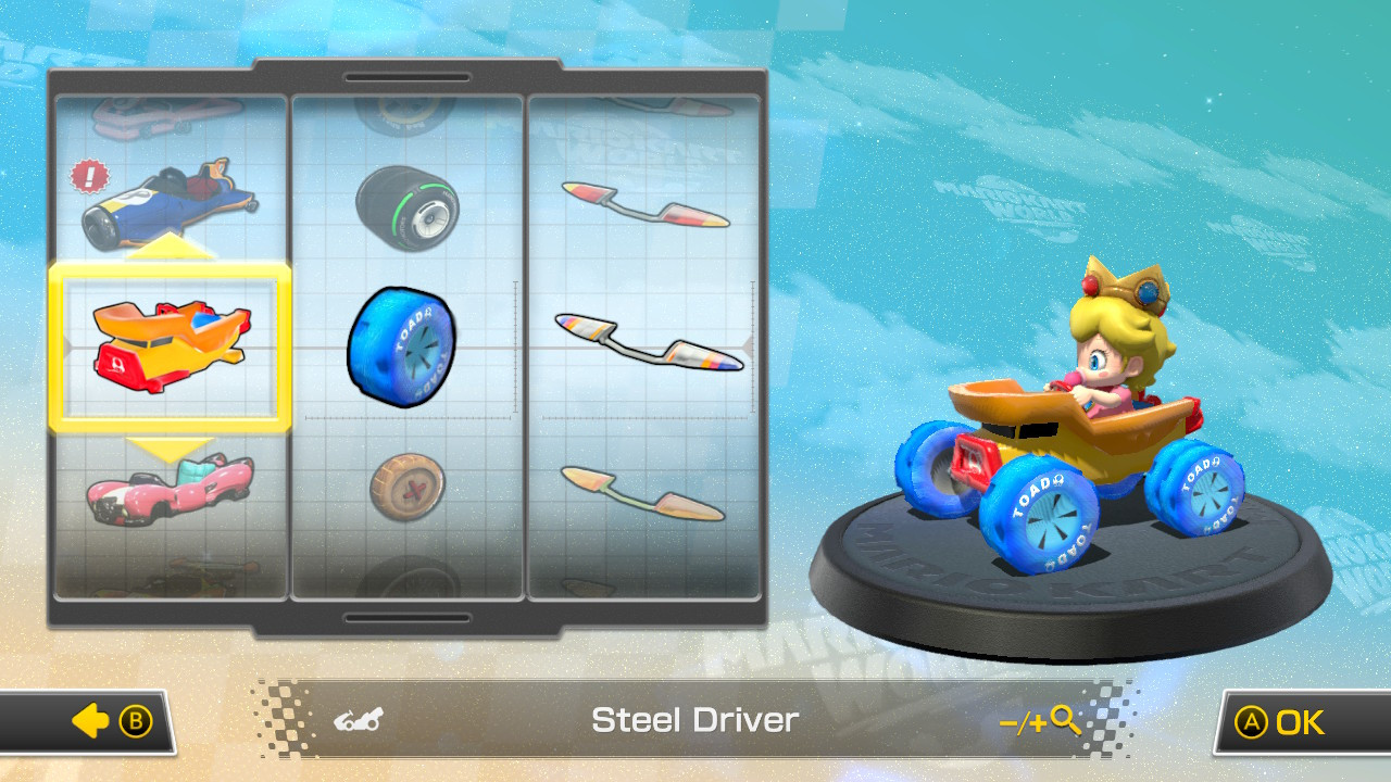 Mario Kart World - Li'l Dumpy over Steel Driver Mod for Mario Kart 8 ...