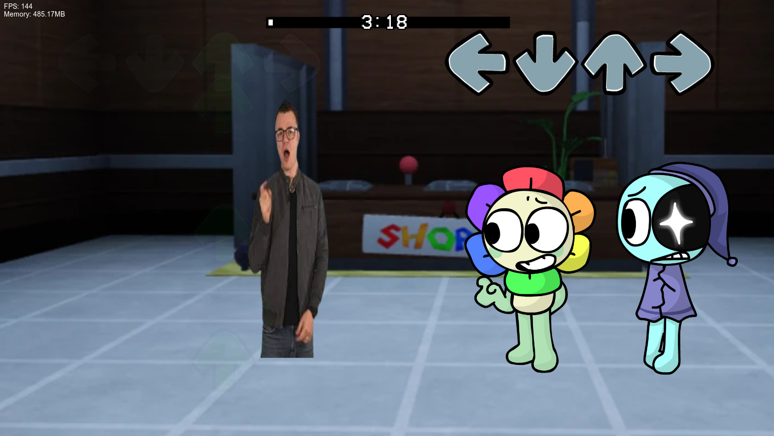 Lore Dandy's World Mix Mod for Friday Night Funkin' | FNF Mods