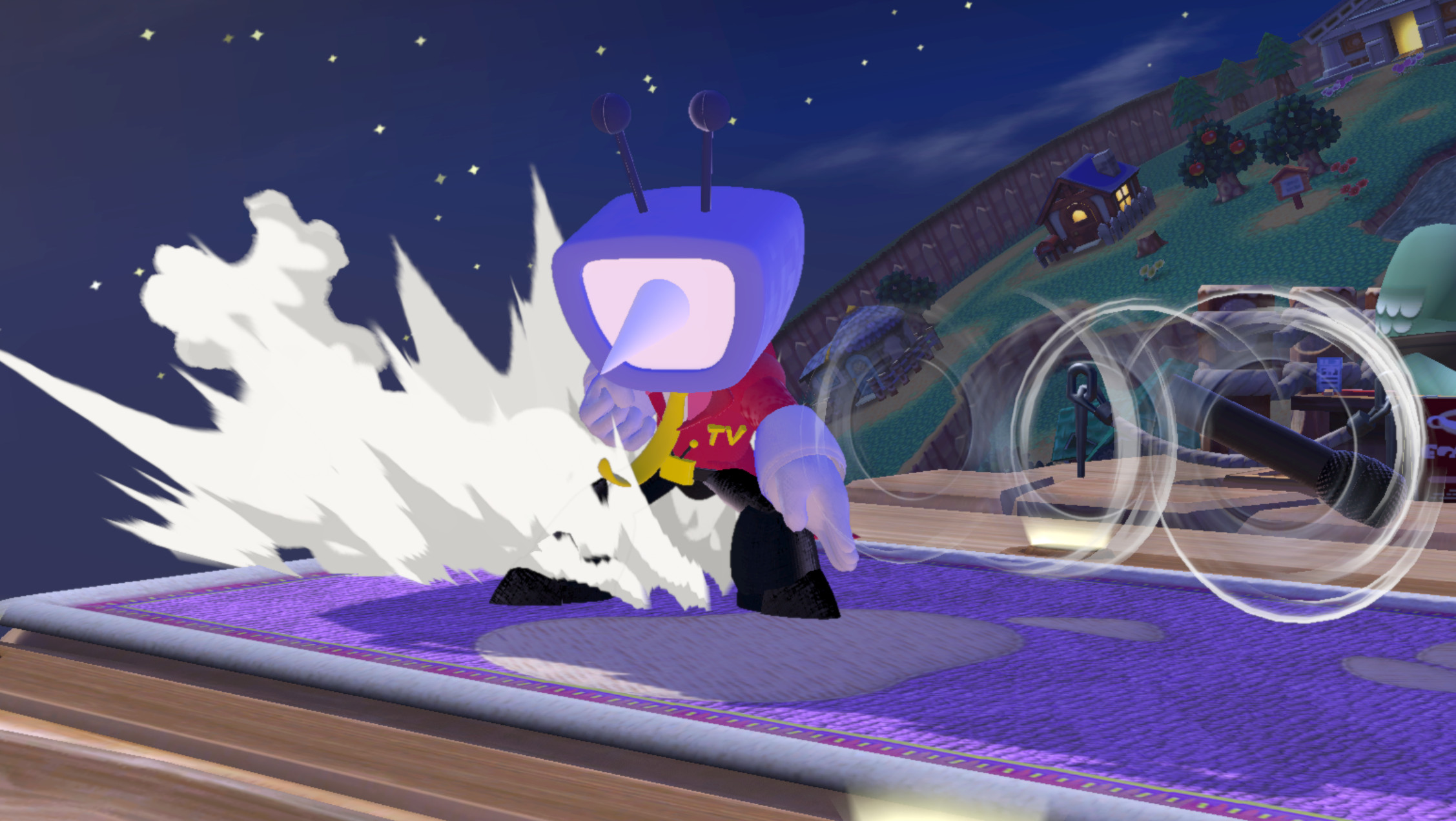 Tenna over Mega Man Mod for Super Smash Bros. Ultimate | SSBU Mods