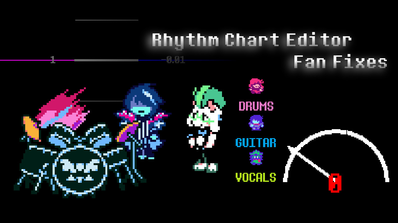 Rhythm Chart Editor / Fan Fixes Mod for Deltarune | DR Mods