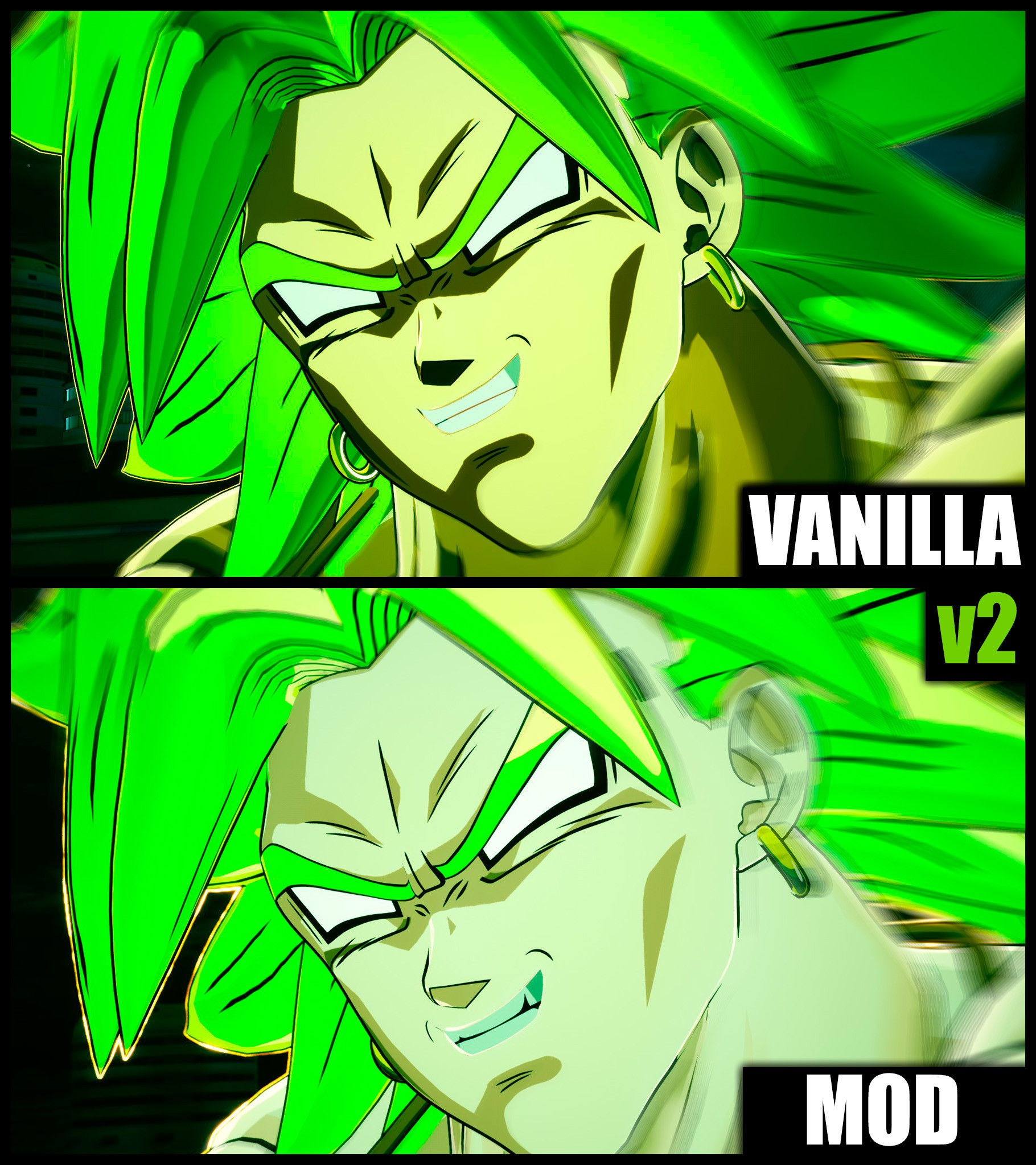 Broly (Z) - Color Corrected [Replacer] Mod for Dragon Ball: Sparking ...