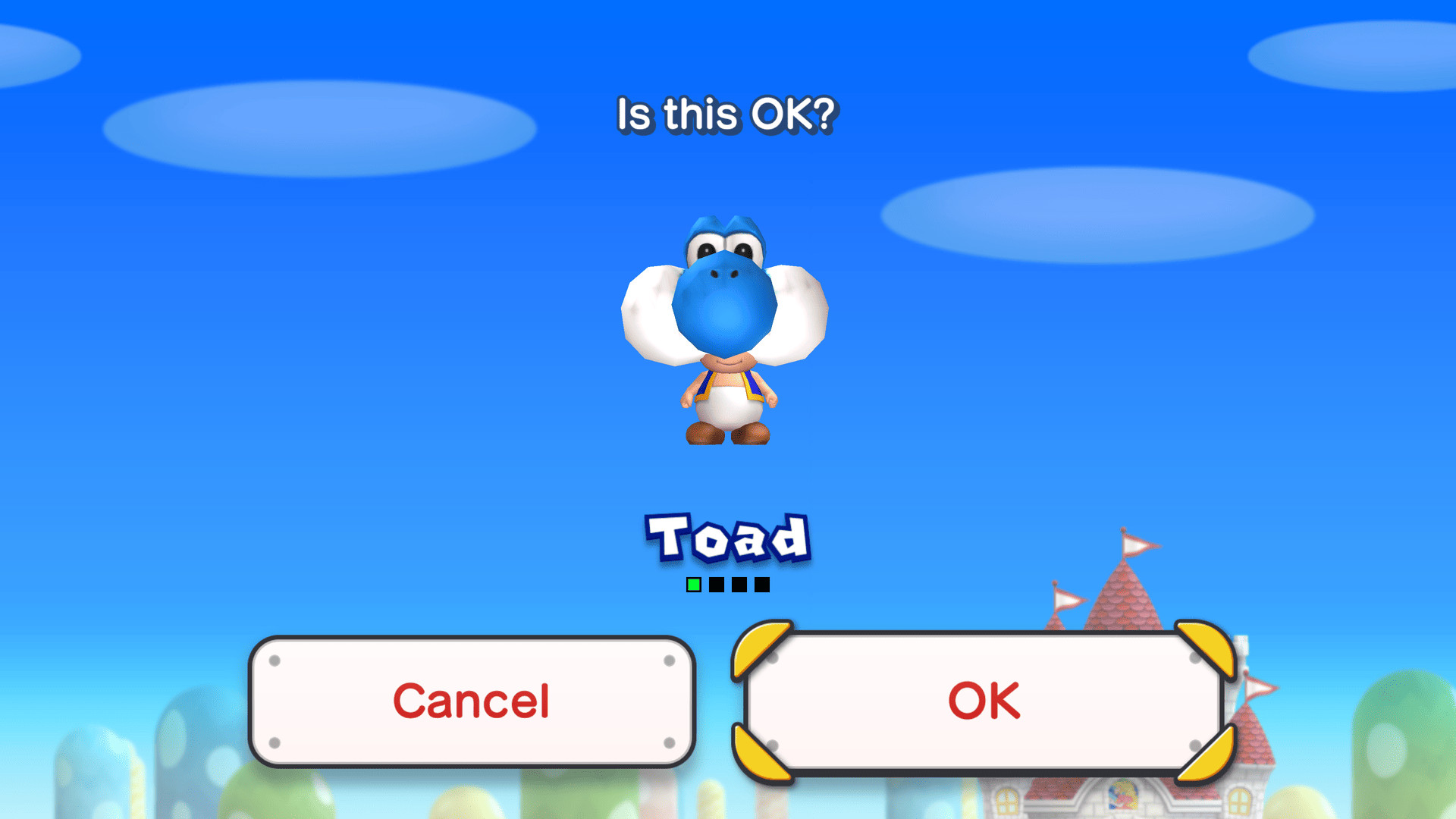 Blue Yoshi Hat Mod for New Super Mario Bros. U Deluxe | NSMBUD Mods