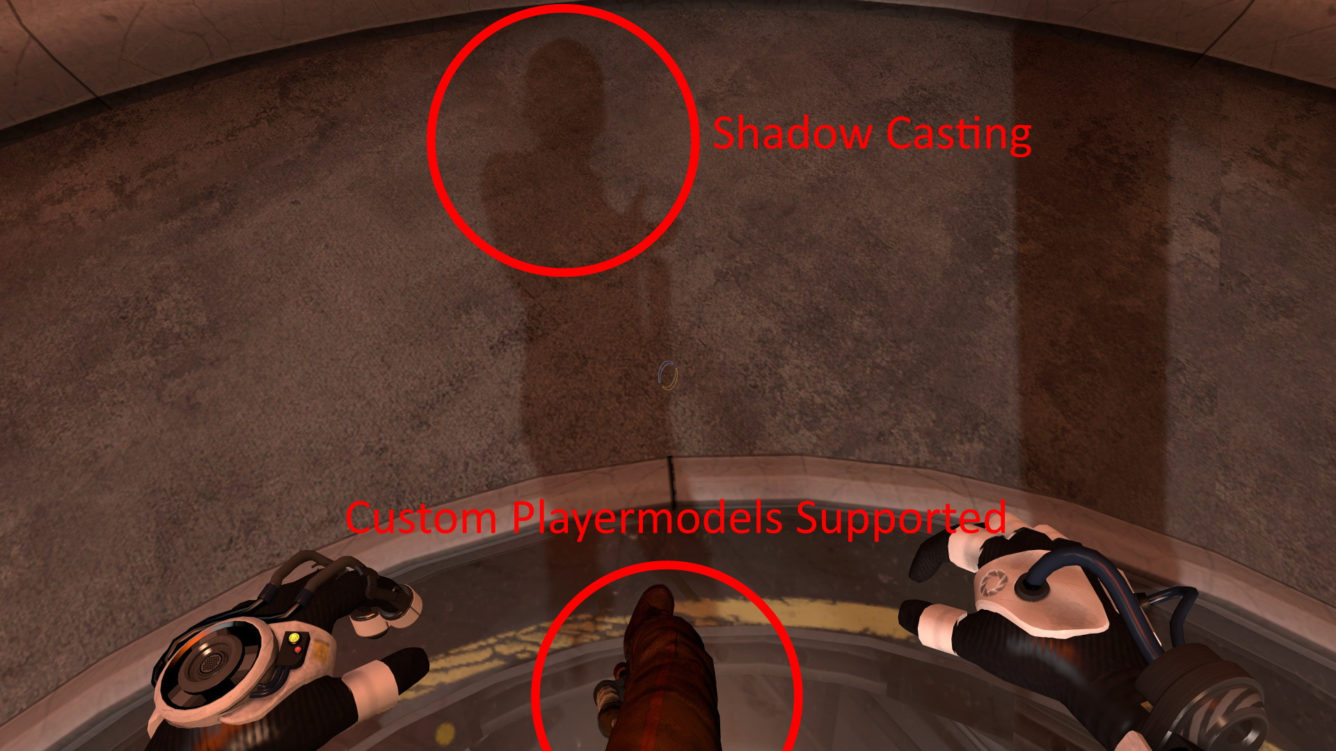 First Person Legs Mod for Portal 2 | P2 Mods