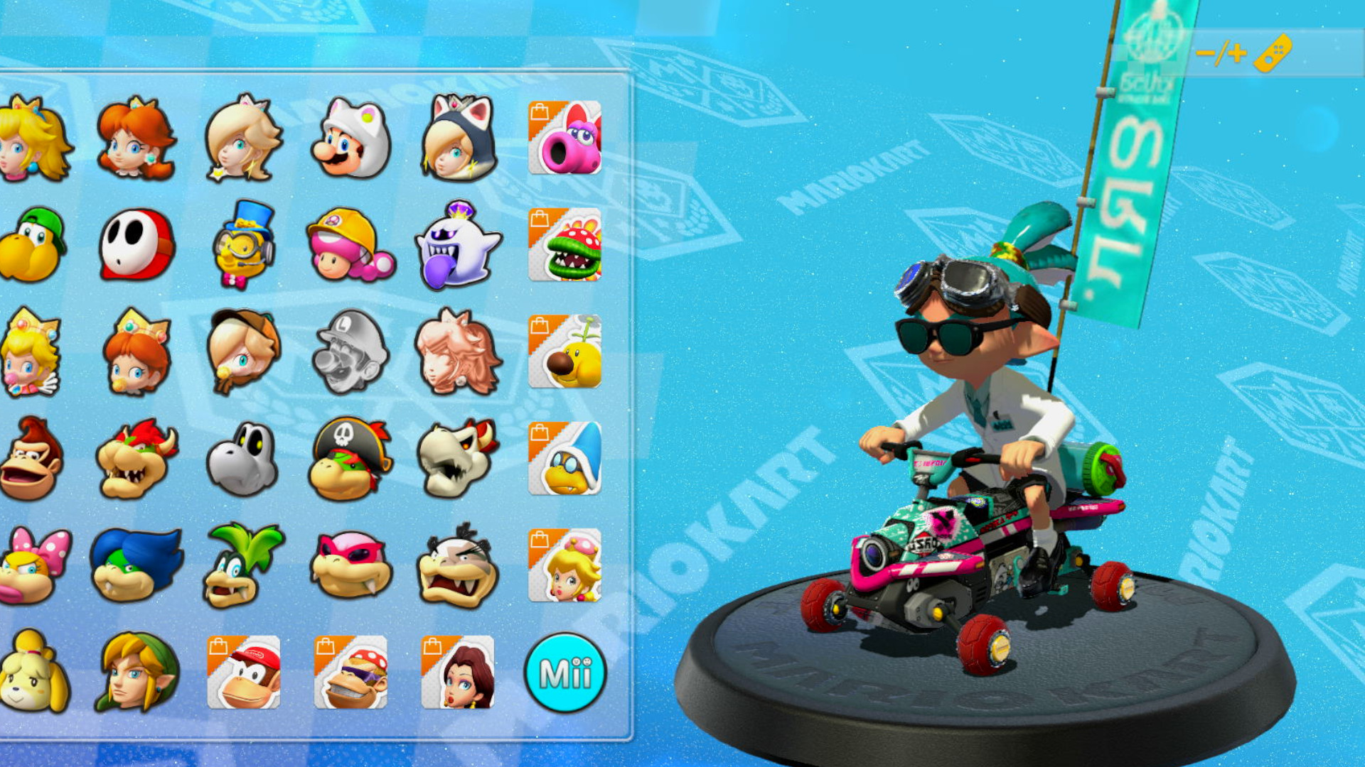 SRL Gear Inkling Mod for Mario Kart 8 Deluxe | MK8D Mods