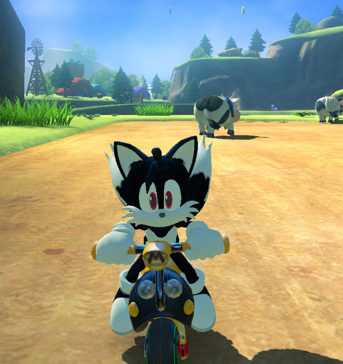 Black Tails Mod for Mario Kart 8 Deluxe | MK8D Mods
