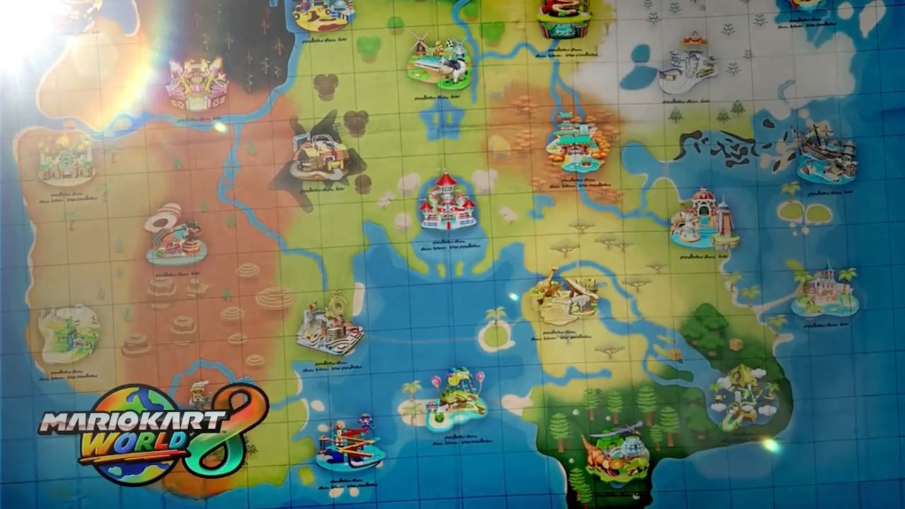 Mario Kart World - Simple Theme Mod for Mario Kart 8 Deluxe | MK8D Mods