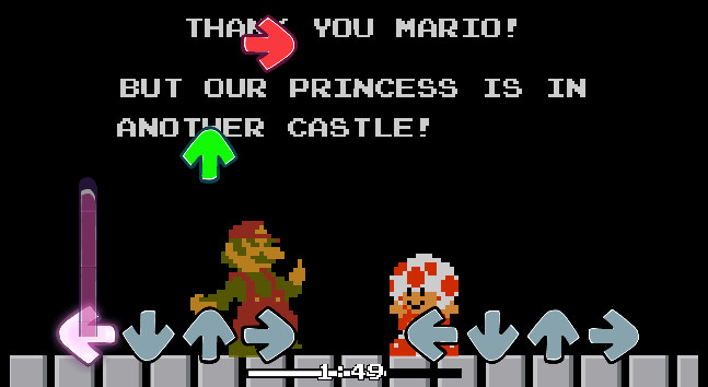 Thank you Mario - Last Straw v2 (Fan-mod) Mod for Friday Night Funkin ...