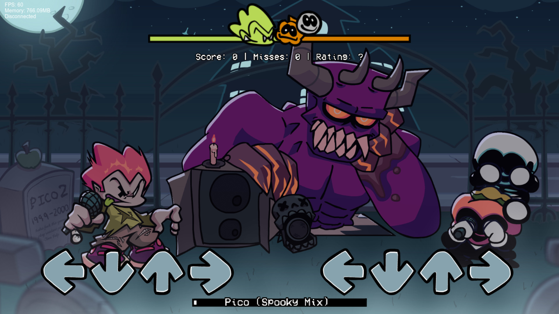 FNF: Spooky Mix V2 Psych Engine Port Mod for Friday Night Funkin' | FNF ...