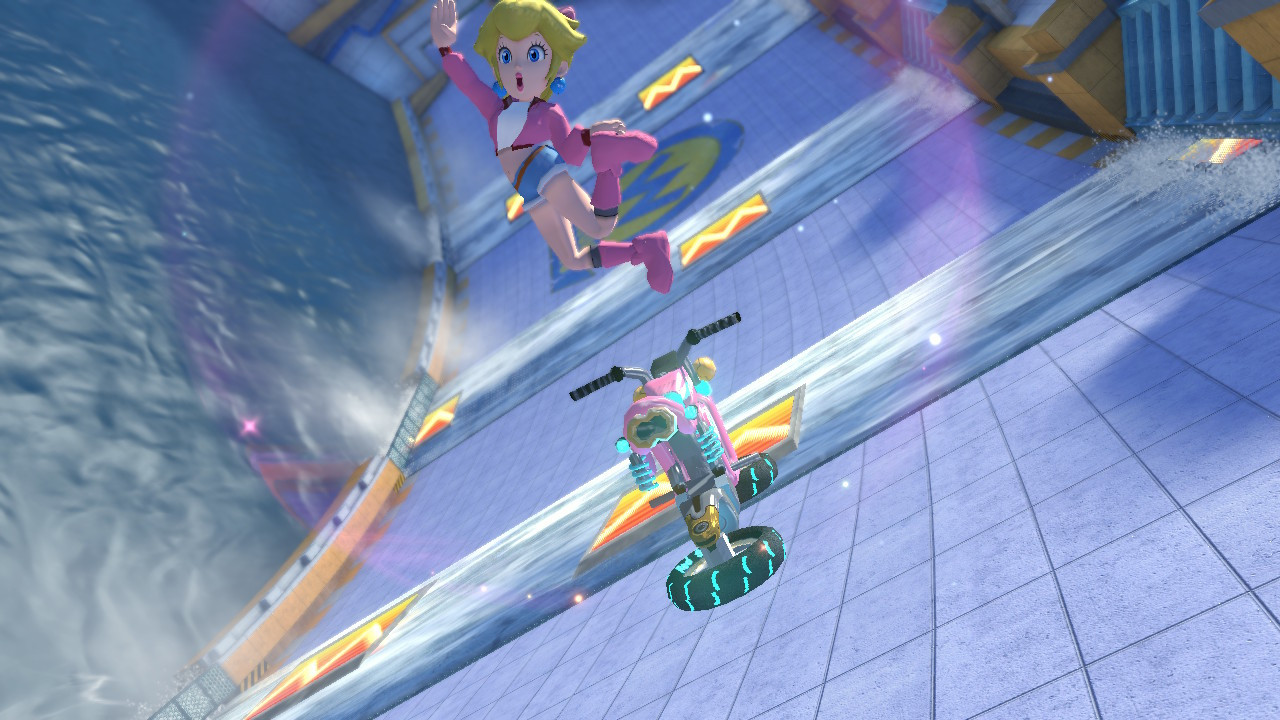 Mario Kart World - SIMPLE Peach Touring Mod for Mario Kart 8 Deluxe ...