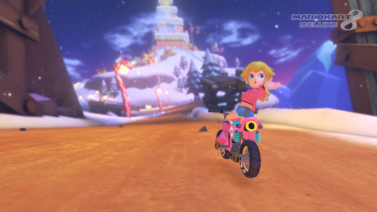 Mario Kart World - SIMPLE Peach Touring Mod for Mario Kart 8 Deluxe ...