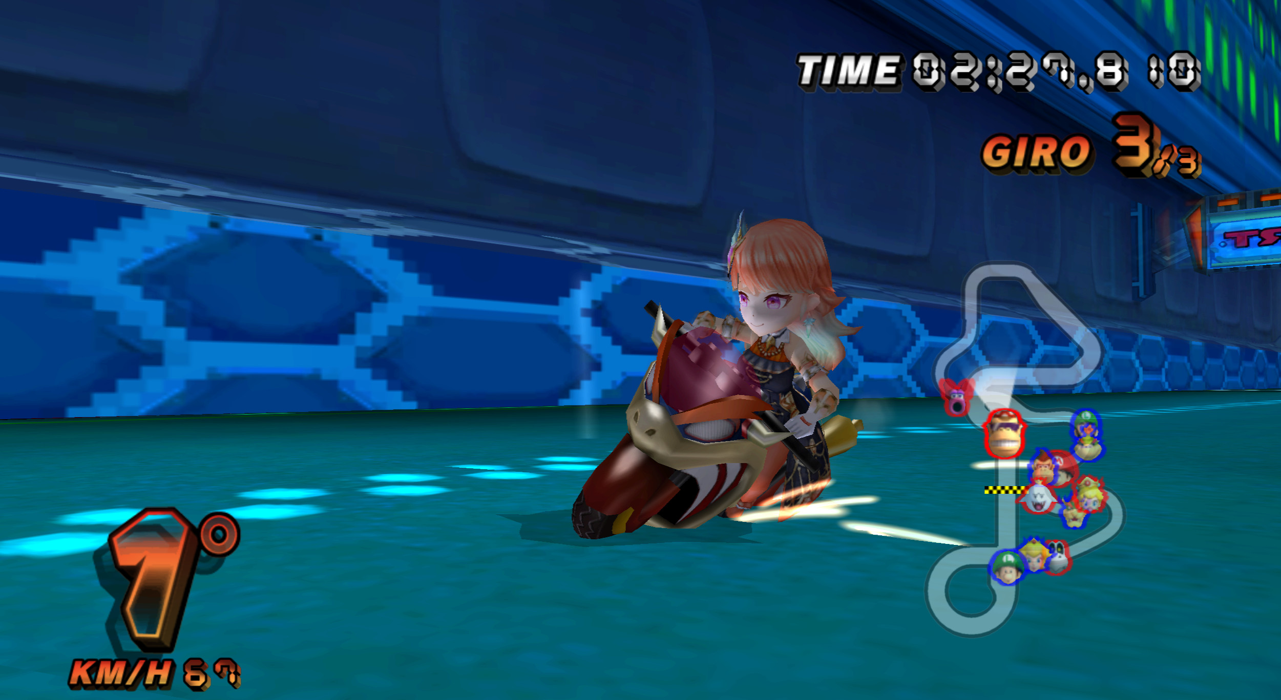 Takanashi Kiara Mod for Mario Kart Wii | MKWii Mods