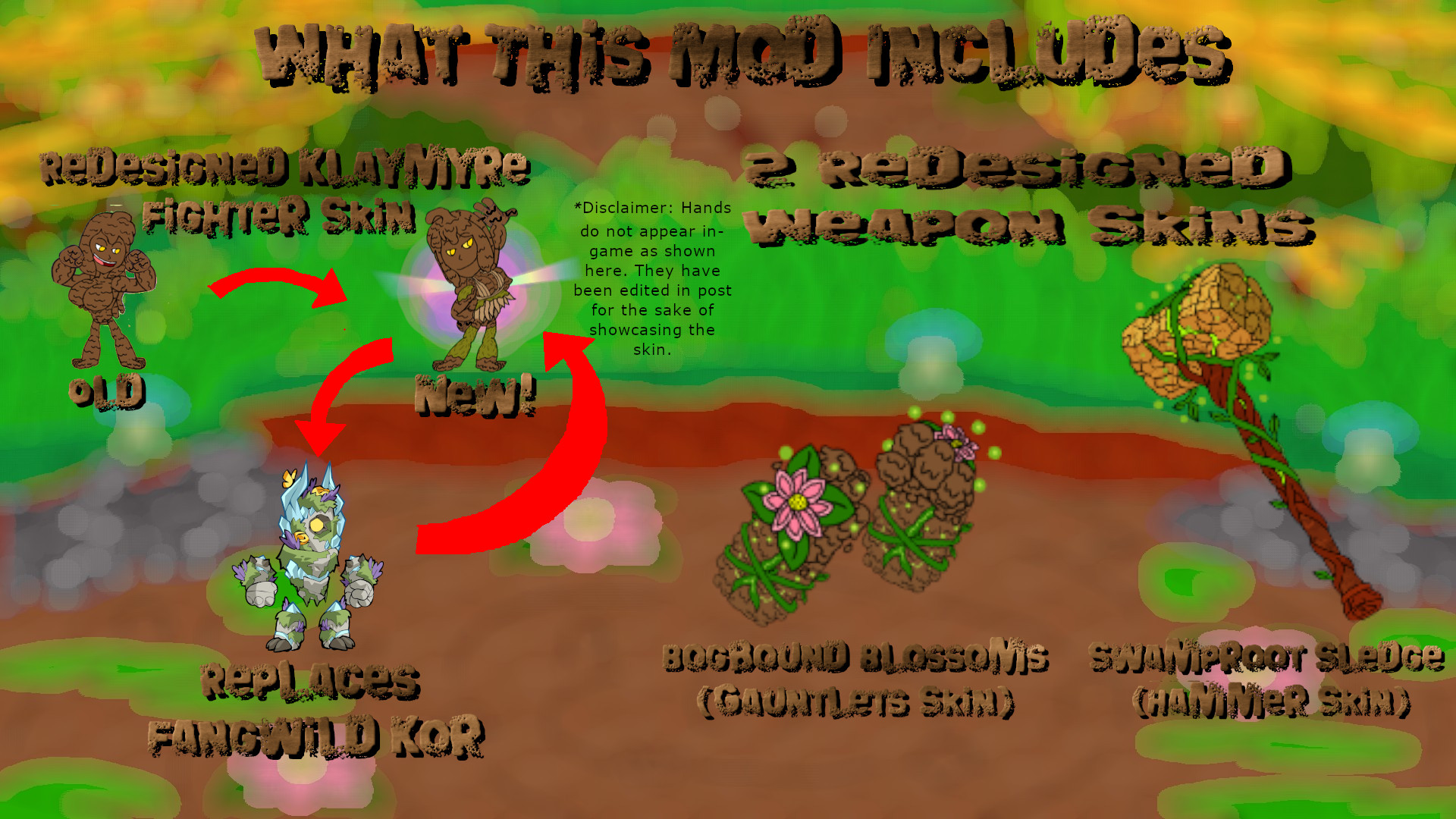 Klaymyre, The Minx of the Mire (OC) Mod for Brawlhalla | BHalla Mods