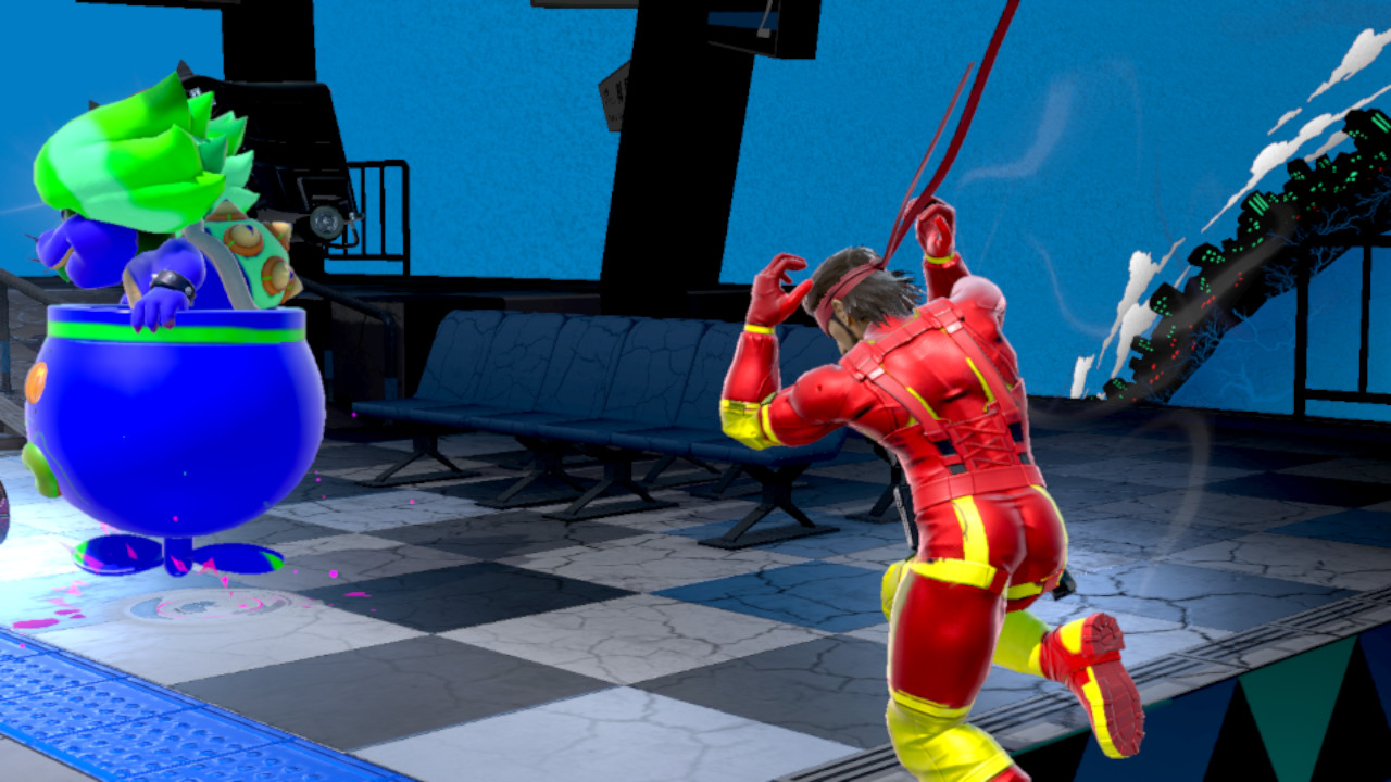 Rex Splode based Snake Mod for Super Smash Bros. Ultimate | SSBU Mods