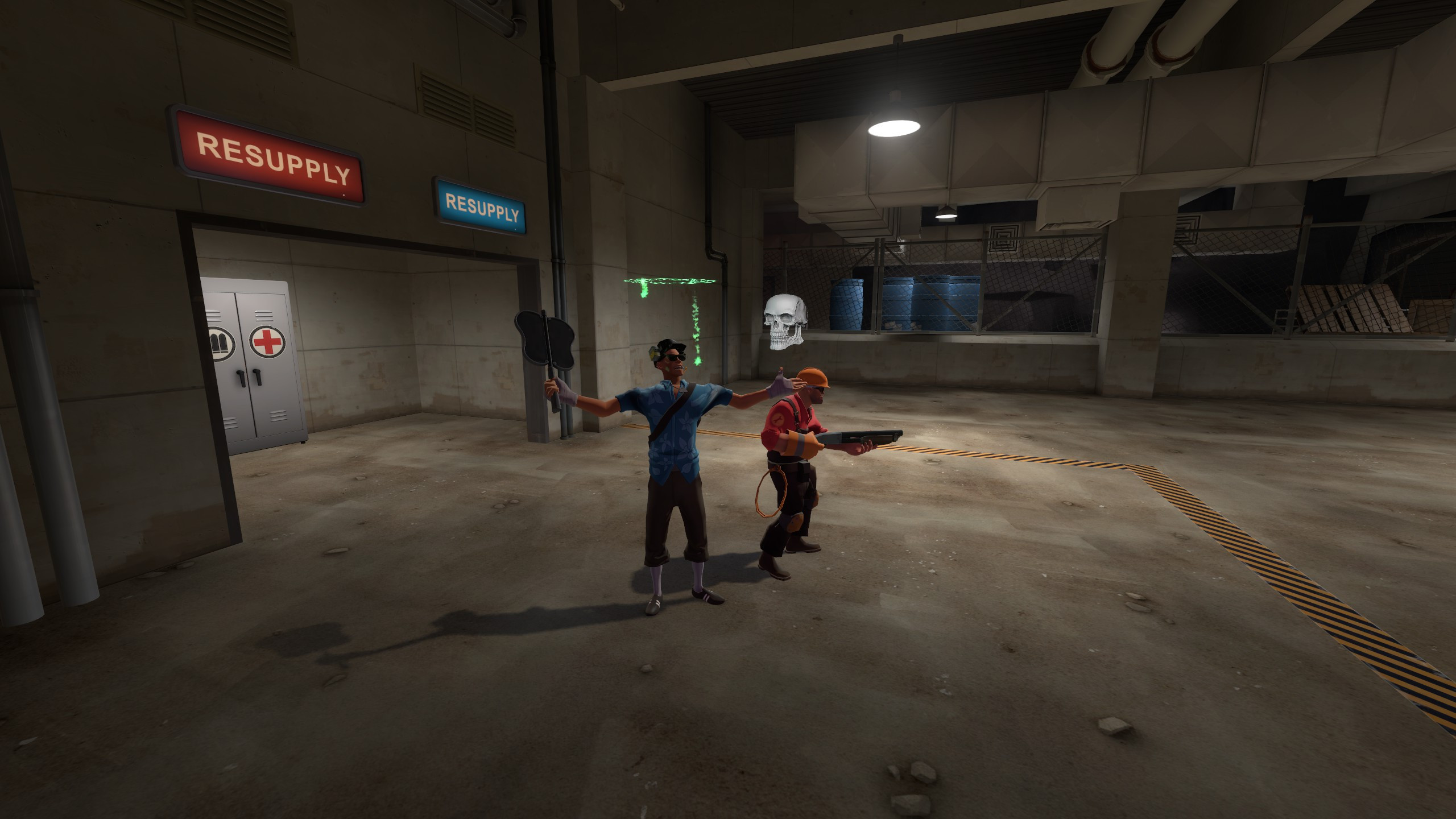 Marked for guitar riff spinning skull Mod for Team Fortress 2 | TF2 Mods