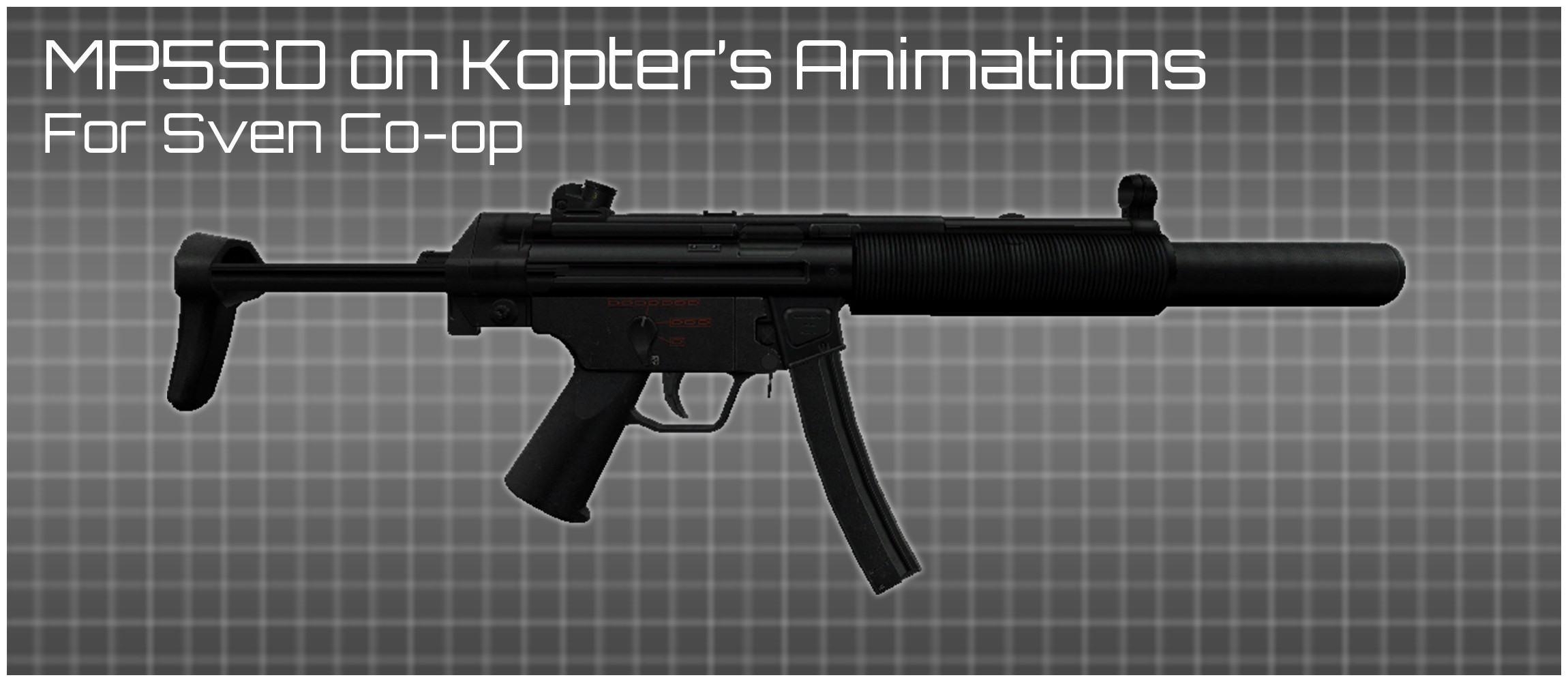 MP5SD on Kopter's Animations for Sven Co-op Mod for Sven Co-op | SC Mods