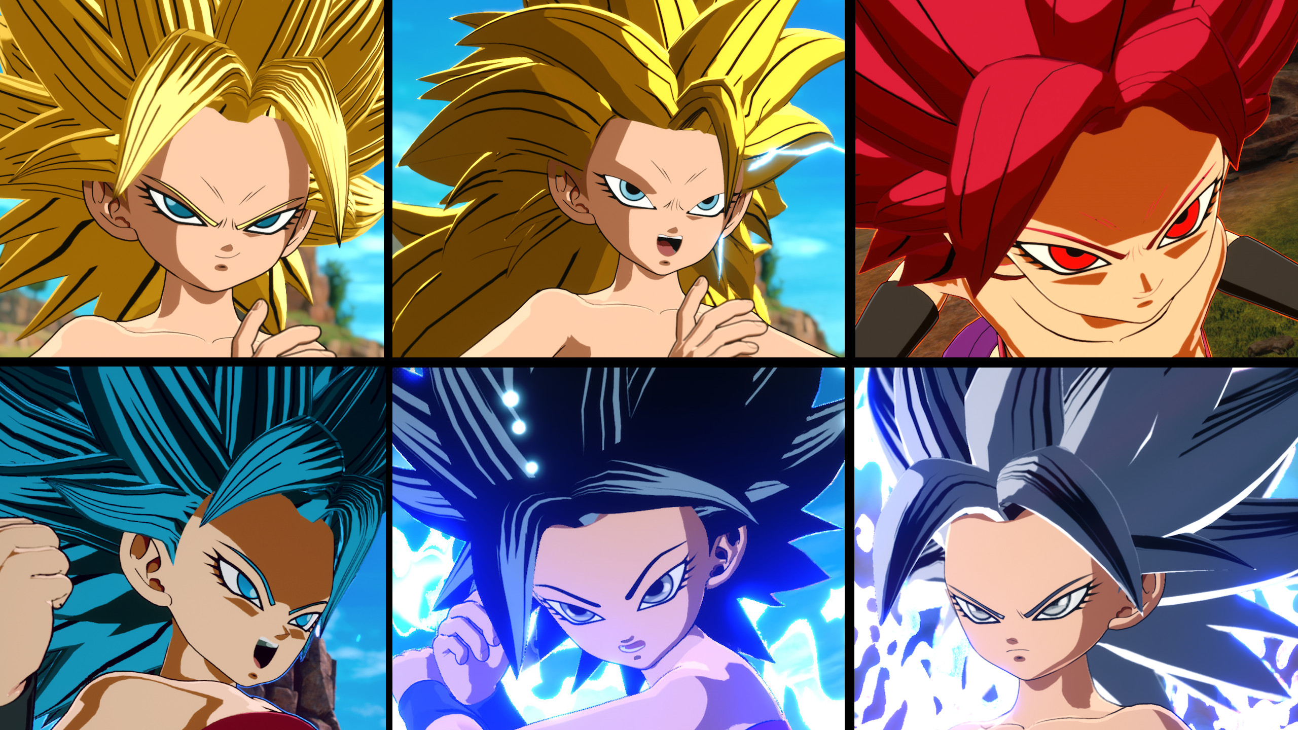 [NEW SLOTS] Caulifla New Forms (Ssj1 to MUI) Mod for Dragon Ball ...