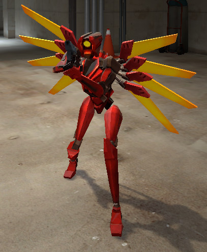 V1/V2 from ULTRAKILL replaces Scout. Mod for Team Fortress 2 | TF2 Mods