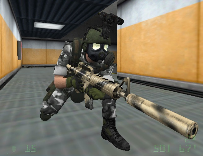 Tactical Desert M4 Mod for Half-Life: Opposing Force | HL:OF Mods