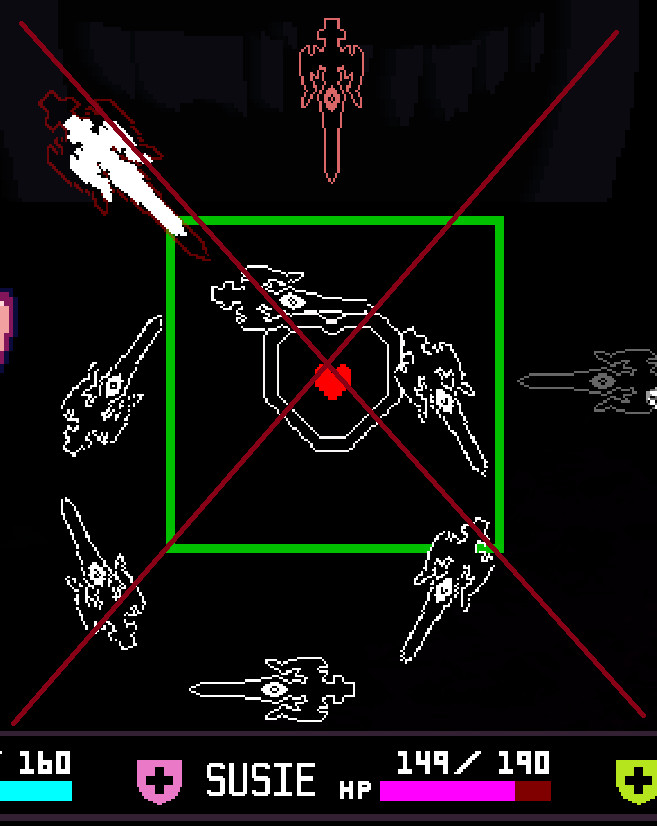 removed sword vortex attack Mod for Deltarune | DR Mods