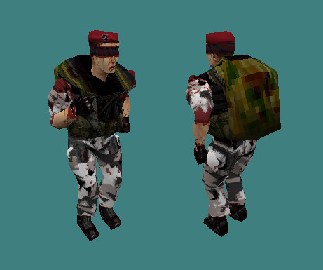 Unique Einstein & Commander in of1a1 Mod for Half-Life: Opposing Force ...