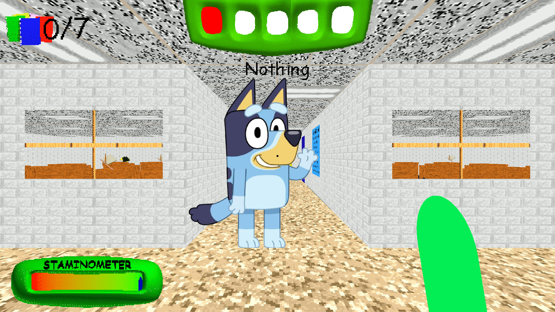 [SENSITIVE CONTENT] Bluey's University! Mod for Baldi's Basics | Baldi Mods