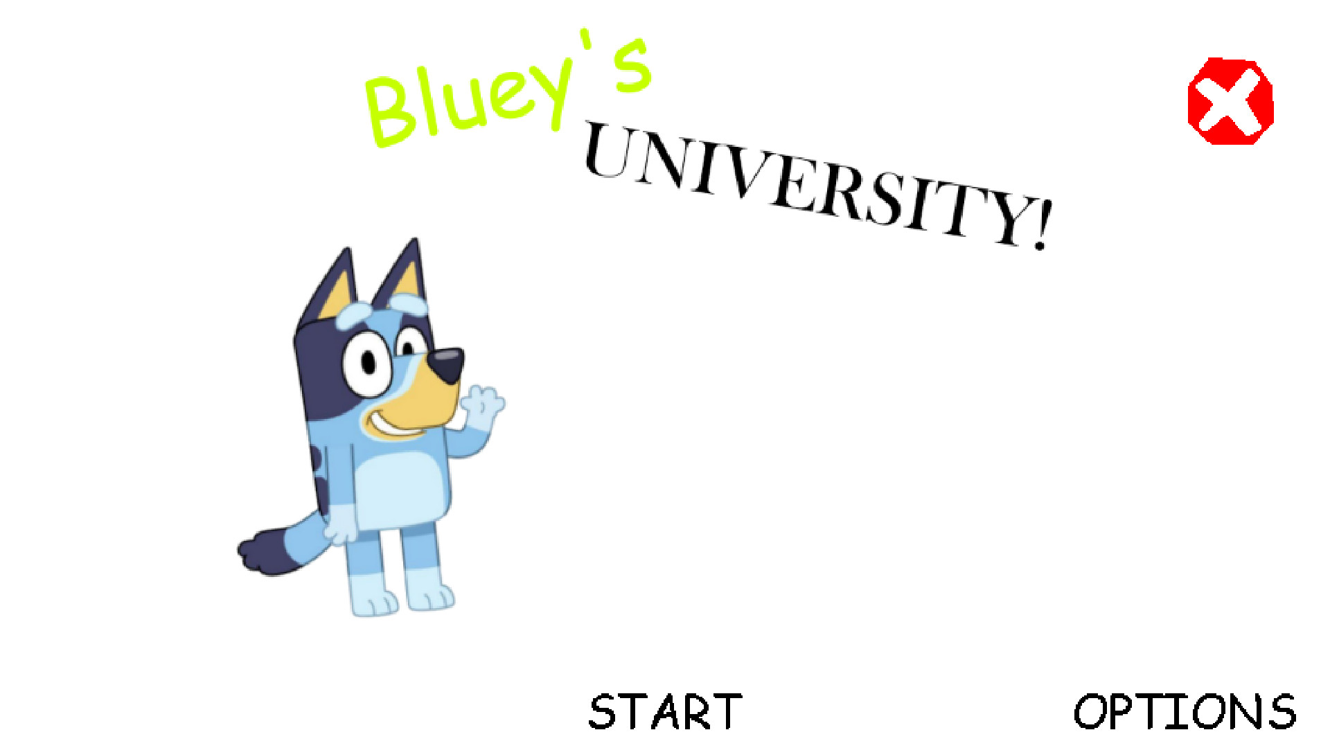 [SENSITIVE CONTENT] Bluey's University! Mod for Baldi's Basics | Baldi Mods