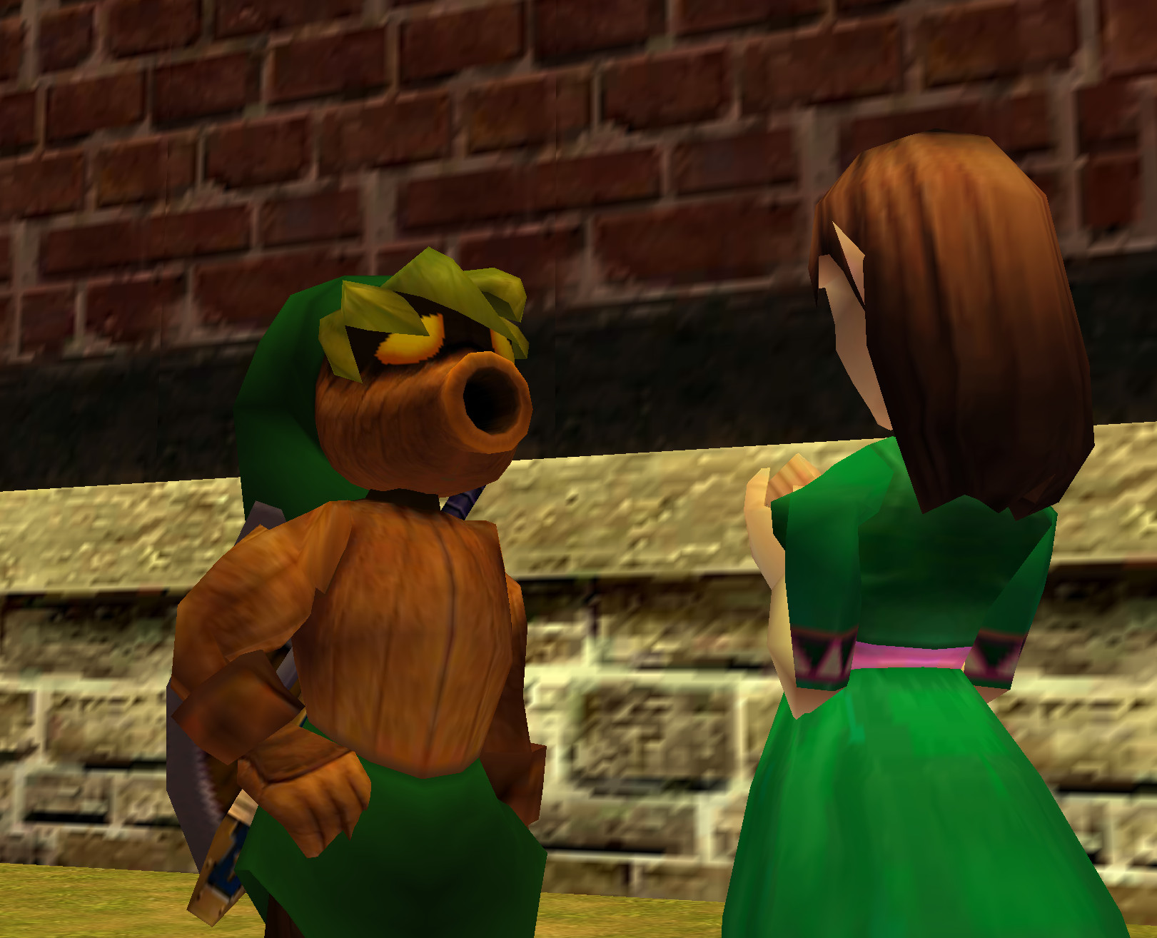 3DS Deku Link Mod for Ship of Harkinian (Ocarina of Time PC Port) | SoH ...