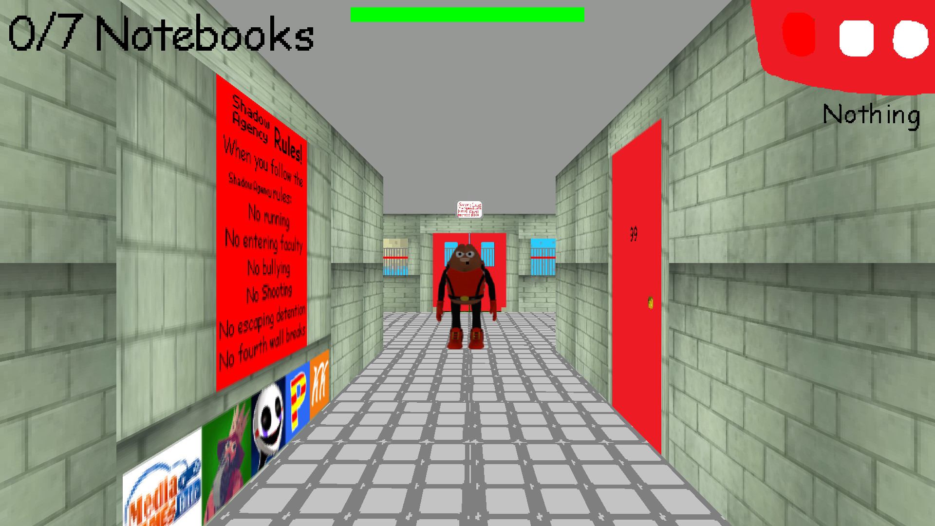 Killer Bean's Shadow Agency Mod for Baldi's Basics | Baldi Mods
