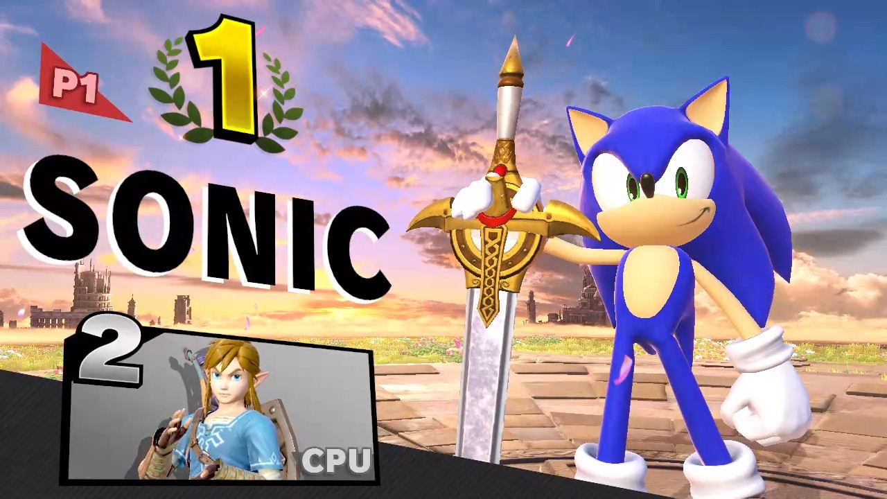 The Knight of the Wind (Victory Animation) Mod for Super Smash Bros ...