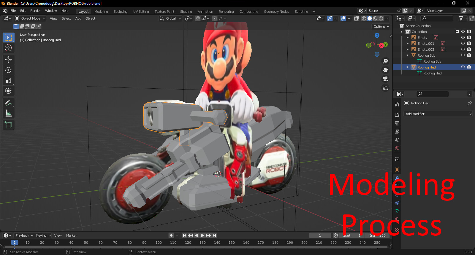 Mario Kart World - R.O.B.H.O.G. over The Duke Mod for Mario Kart 8 Deluxe | MK8D Mods