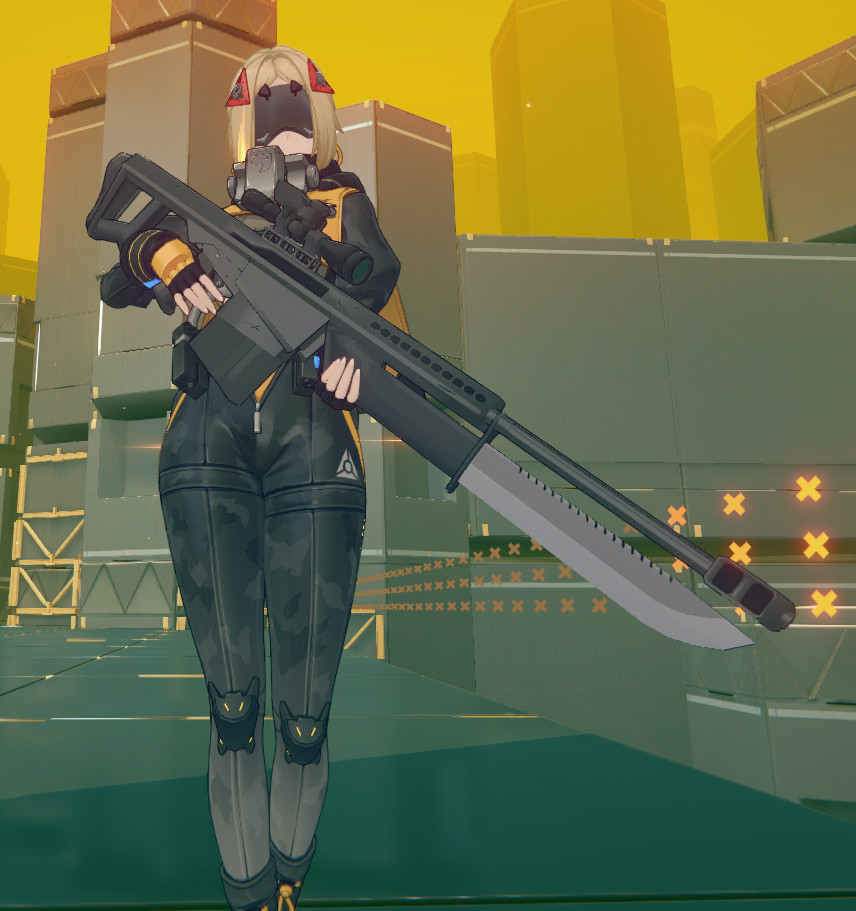 Custom Barrett M82 for Trigger Mod for Zenless Zone Zero | ZZZ Mods