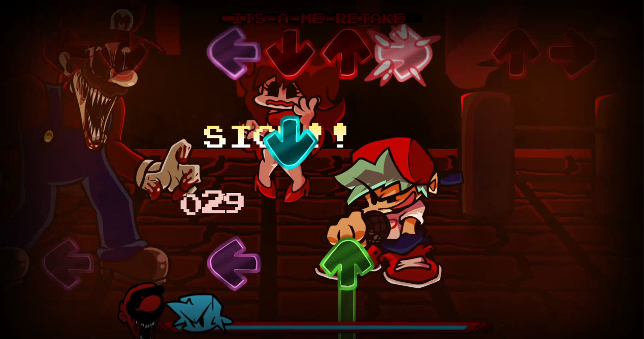 [SENSITIVE CONTENT] It's A Me Retake Charted Mod for Friday Night ...