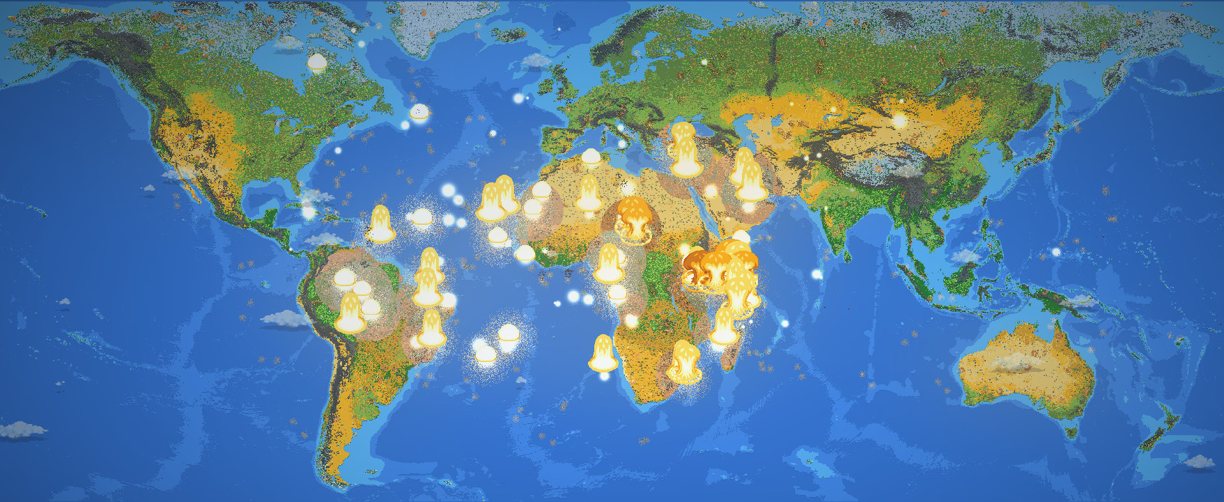 Realistic Earth Map Mod for WorldBox | WorldBox Mods