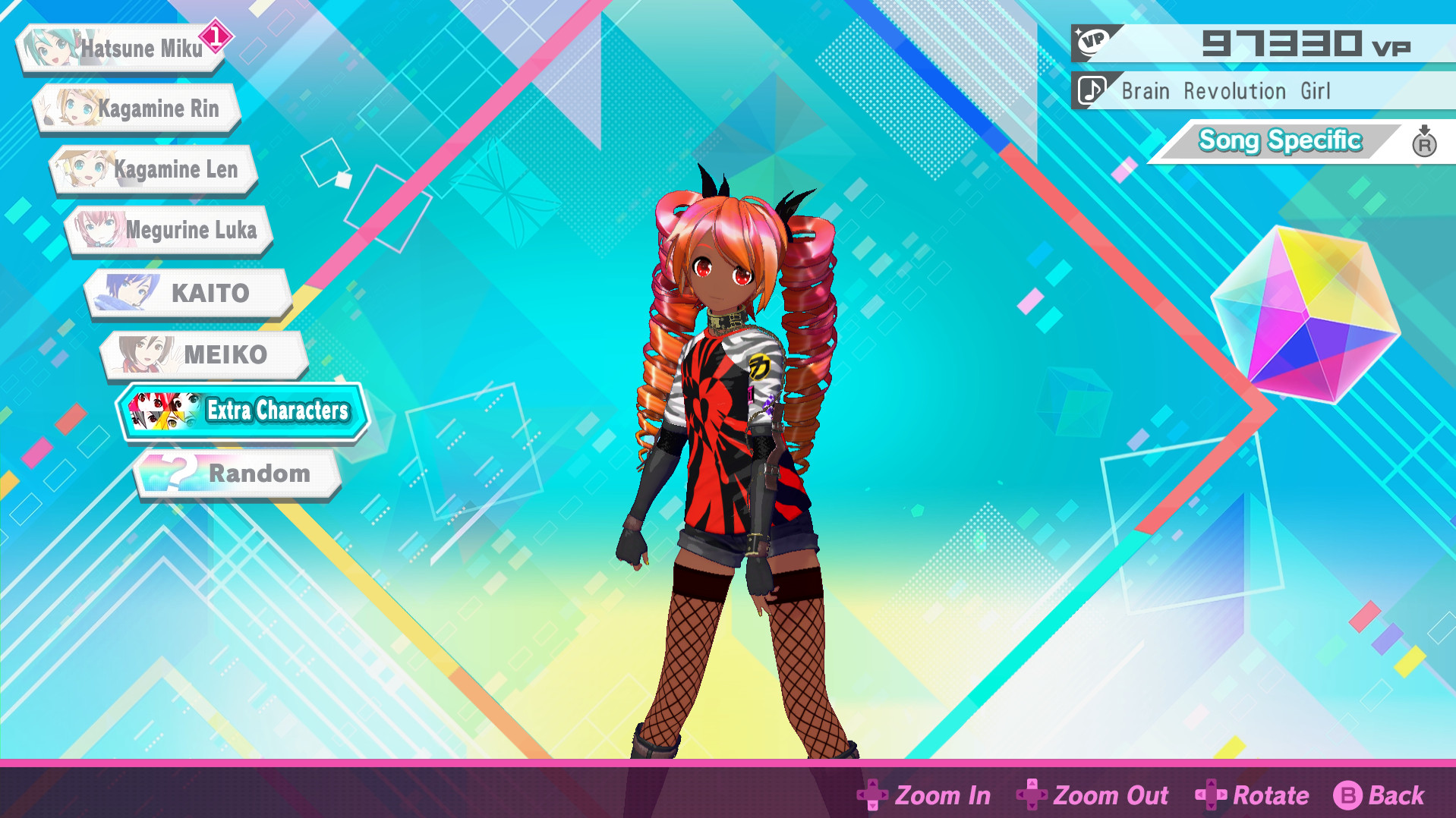 Darkskin Teto mod Mod for Hatsune Miku: Project DIVA Mega Mix+ ...