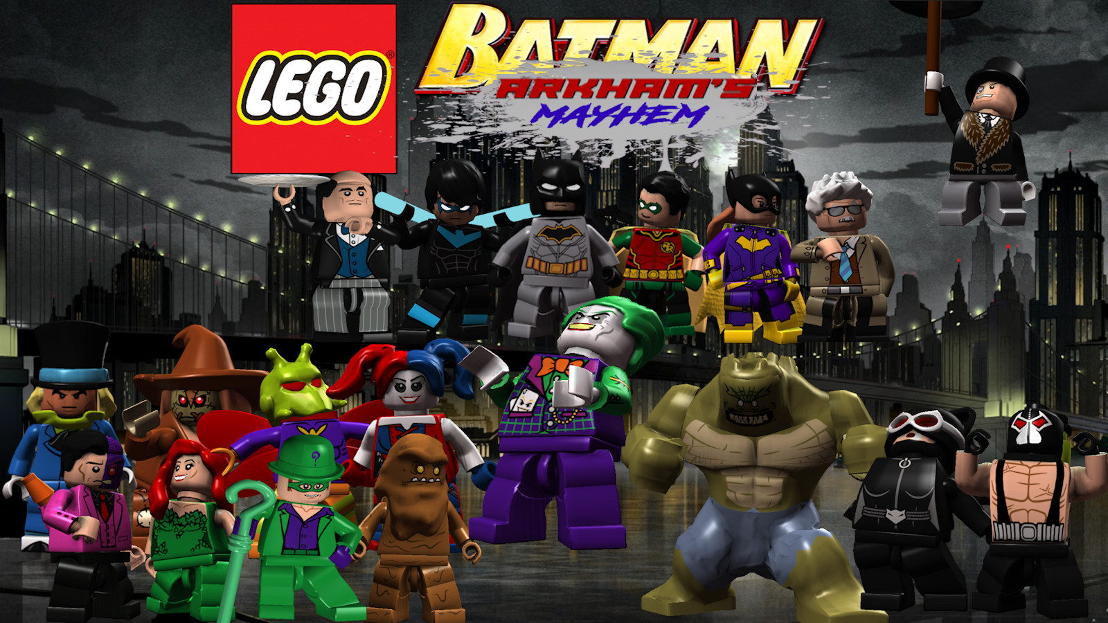Lego Batman The Video Game Arkhams Mayhem Mod for LEGO Batman: The ...