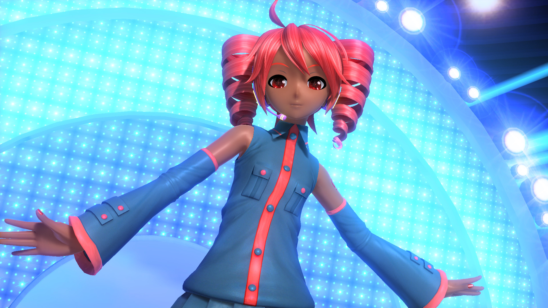Darkskin Teto mod Mod for Hatsune Miku: Project DIVA Mega Mix+ ...