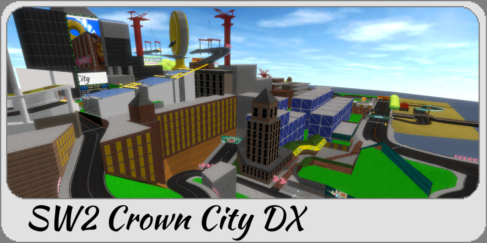 SW2 Crown City DX (VS Race/Time Trials) Mod for Mario Kart Wii | MKWii Mods