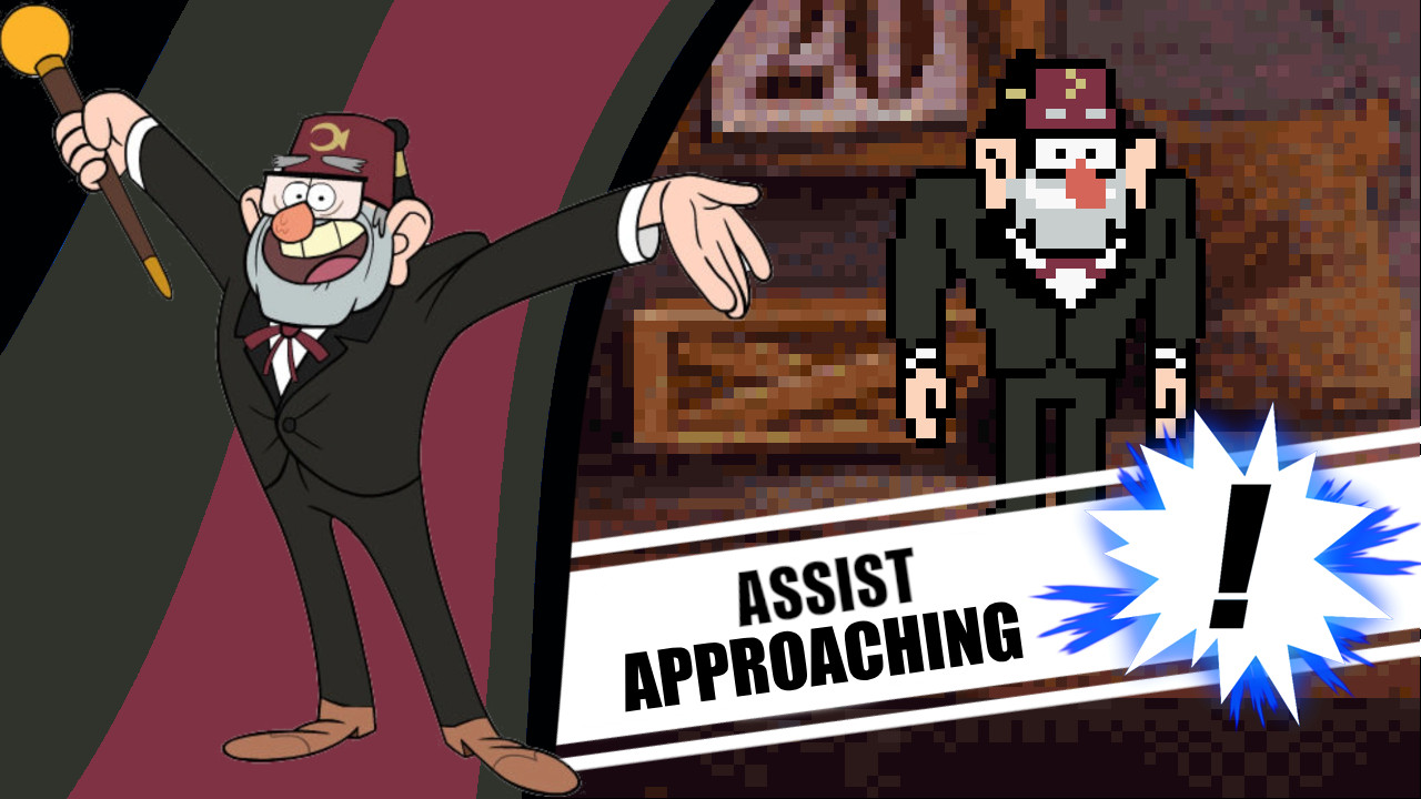Grunkle Stan Assist (Gravity Falls) [CMC+] Mod for Super Smash Bros ...