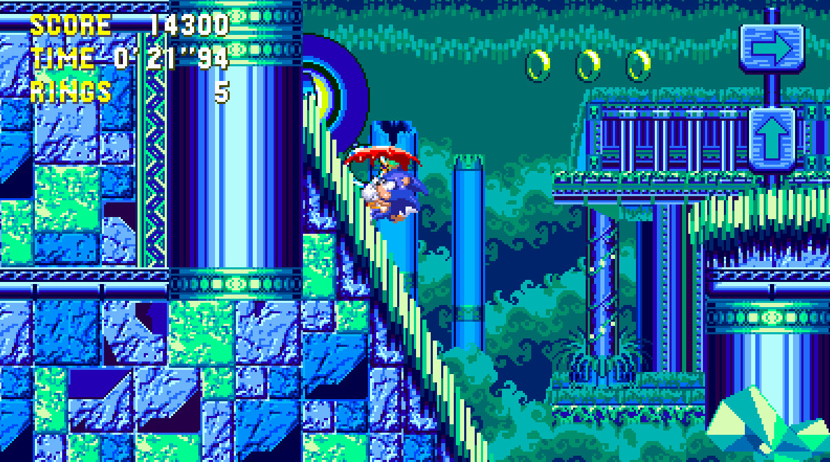 Dubious Depths inspired Marble garden Mod for Sonic 3 A.I.R. | S3AIR Mods