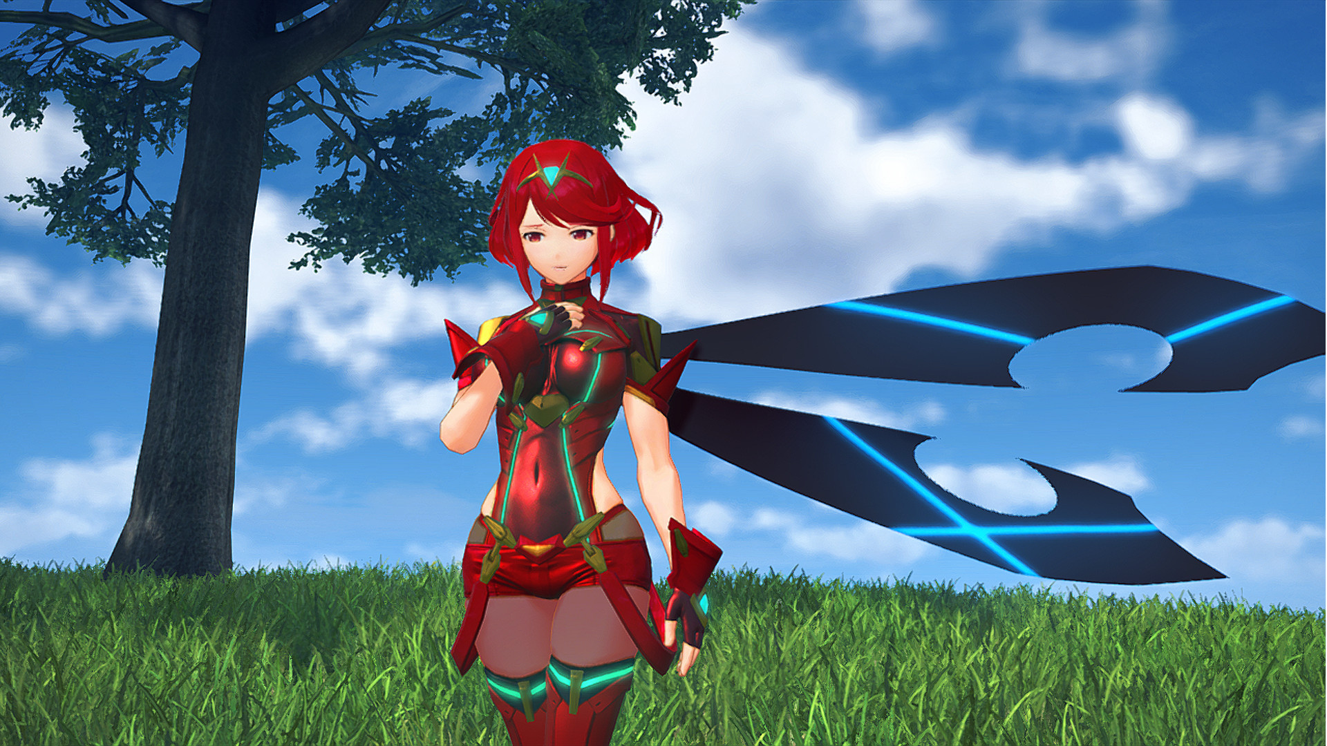 Hot Rod Homura Mod for Xenoblade Chronicles 2 | XC2 Mods