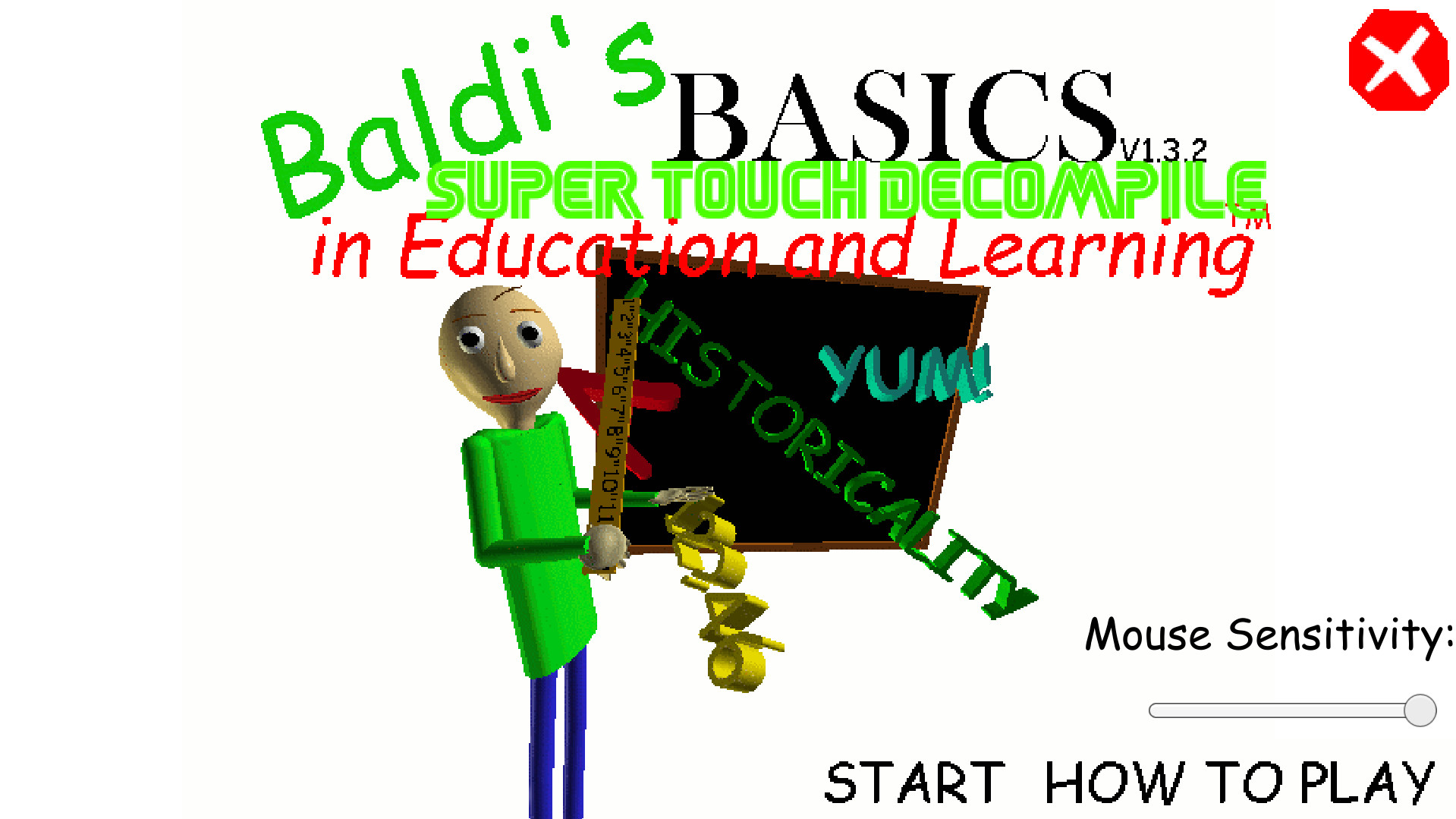 Baldi Basics The Super Touch Decompile Mod for Baldi's Basics | Baldi Mods