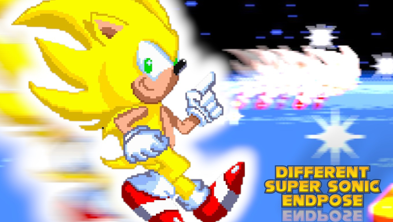 Different Super Sonic Endpose Mod for Sonic 3 A.I.R. | S3AIR Mods