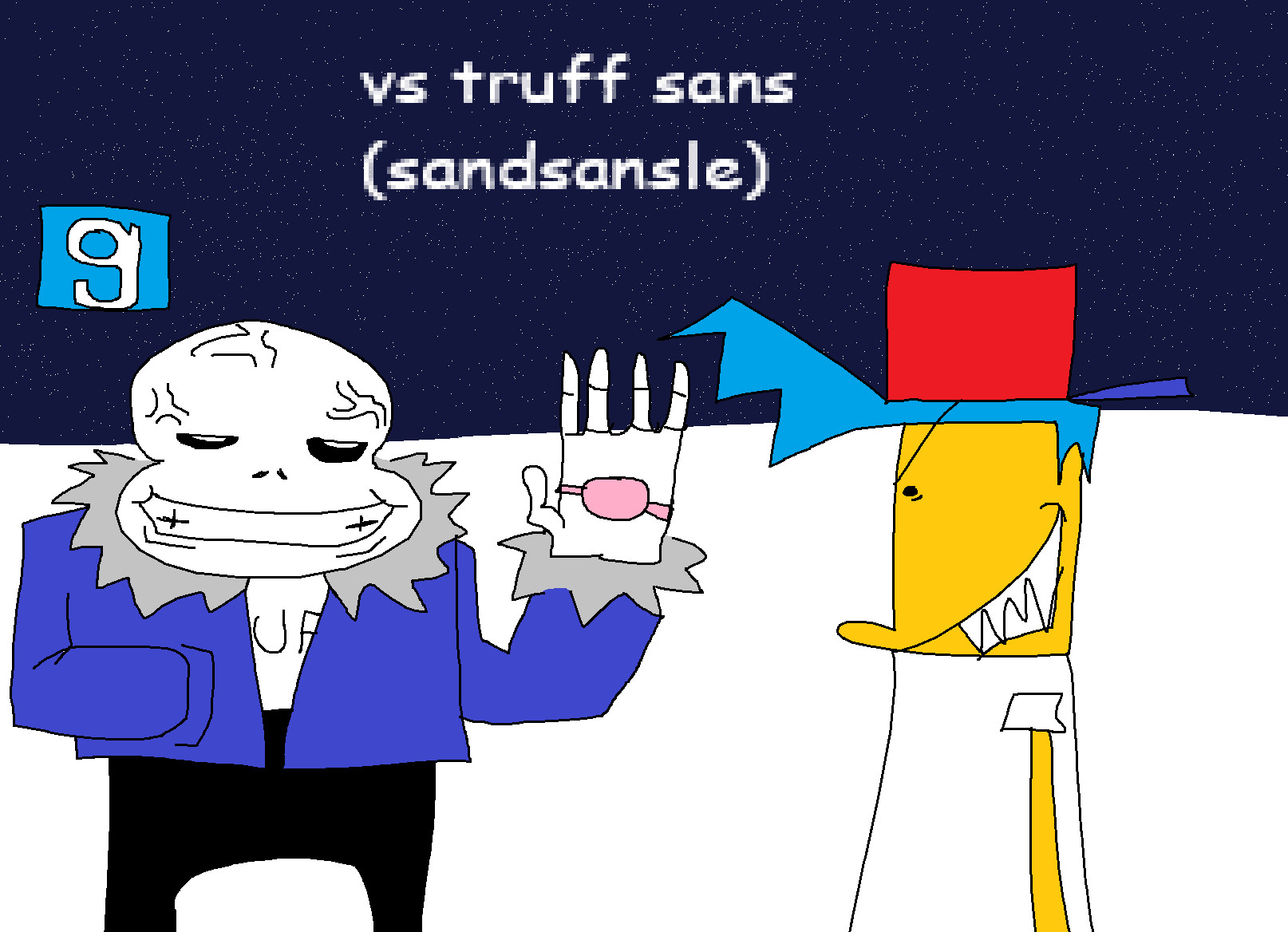 vs tuff sans Mod for Friday Night Funkin' | FNF Mods