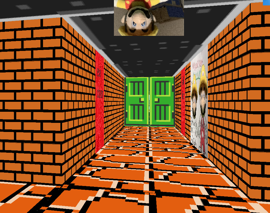 EVIL FLYING MARIOS TAKEOVER Mod for Baldi's Basics | Baldi Mods