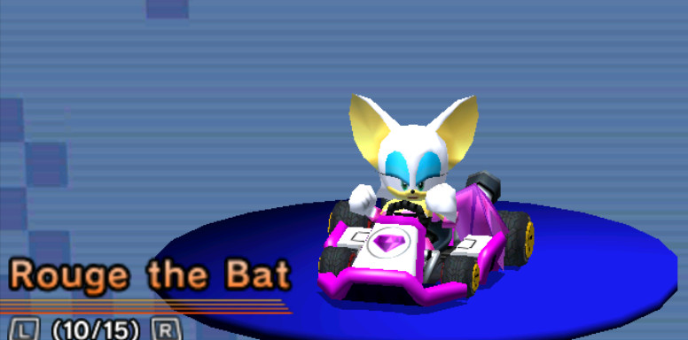 Rouge the Bat Mod for Mario Kart 7 | MK7 Mods
