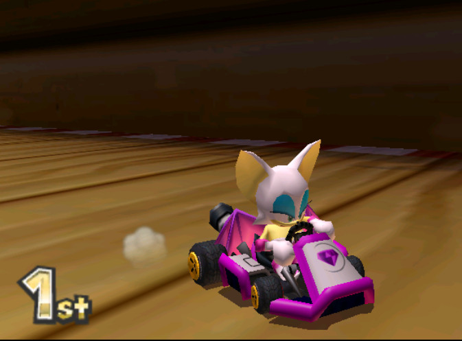 Rouge the Bat Mod for Mario Kart 7 | MK7 Mods