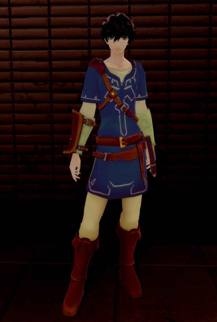 Botw Link Outfit for Joker Mod for Persona 5 Royal (PC) | P5R (PC) Mods