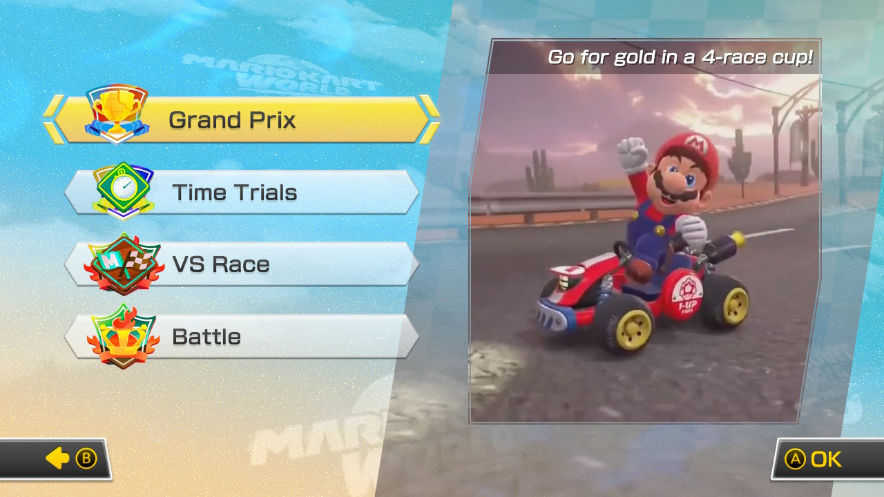 Mario Kart World - Simple Theme Mod for Mario Kart 8 Deluxe | MK8D Mods